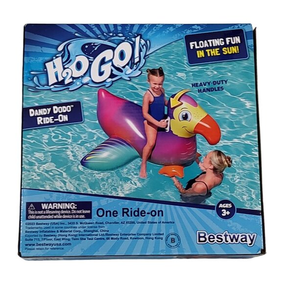 Bestway | Toys | Dandy Dodo Ride On Inflatable Pool Float For Kids Ages ...
